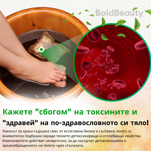 Boldbeauty™ Лимфен Дренаж за Накисване на Крака Bestbrandsbulgaria